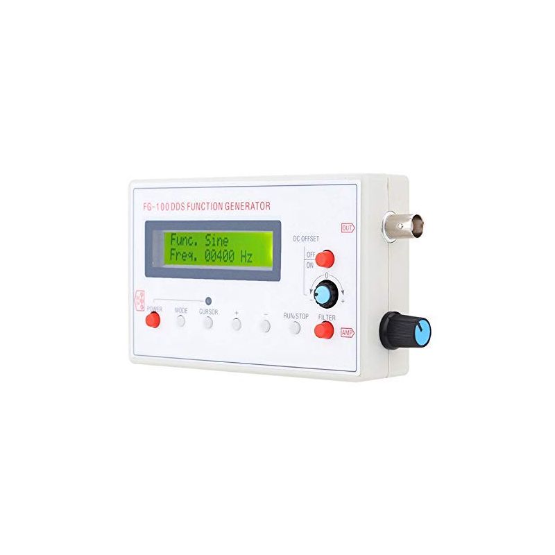 1HZ-500KHZ FG-100 DDS Functional Signal Generator Frequency Meter ...