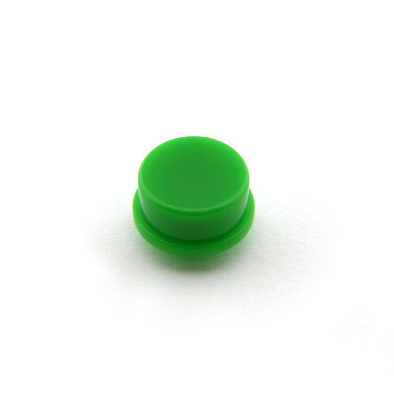 Push Button Cap, Replacement Actuator Cap for 12mm Tactile Switch,Green