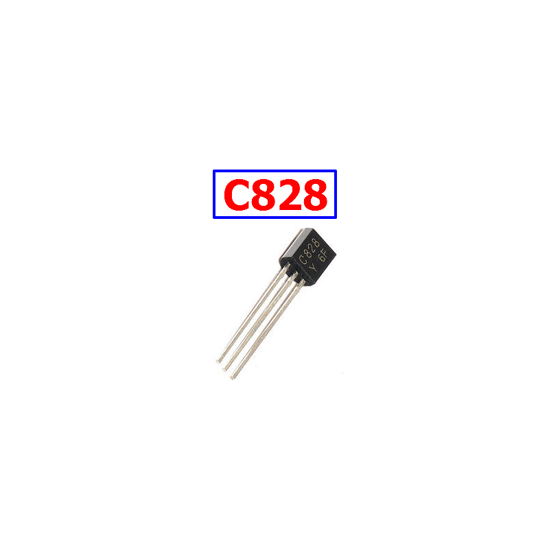2SC828 ,NPN Epitaxial Planar Transistor, Small Signal Amplifier, TO-92