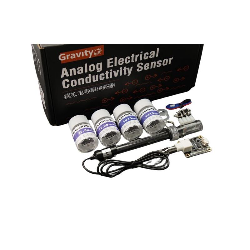 Gravity: Analog Electrical Conductivity Sensor /Meter V2 (Kâ€¢1)