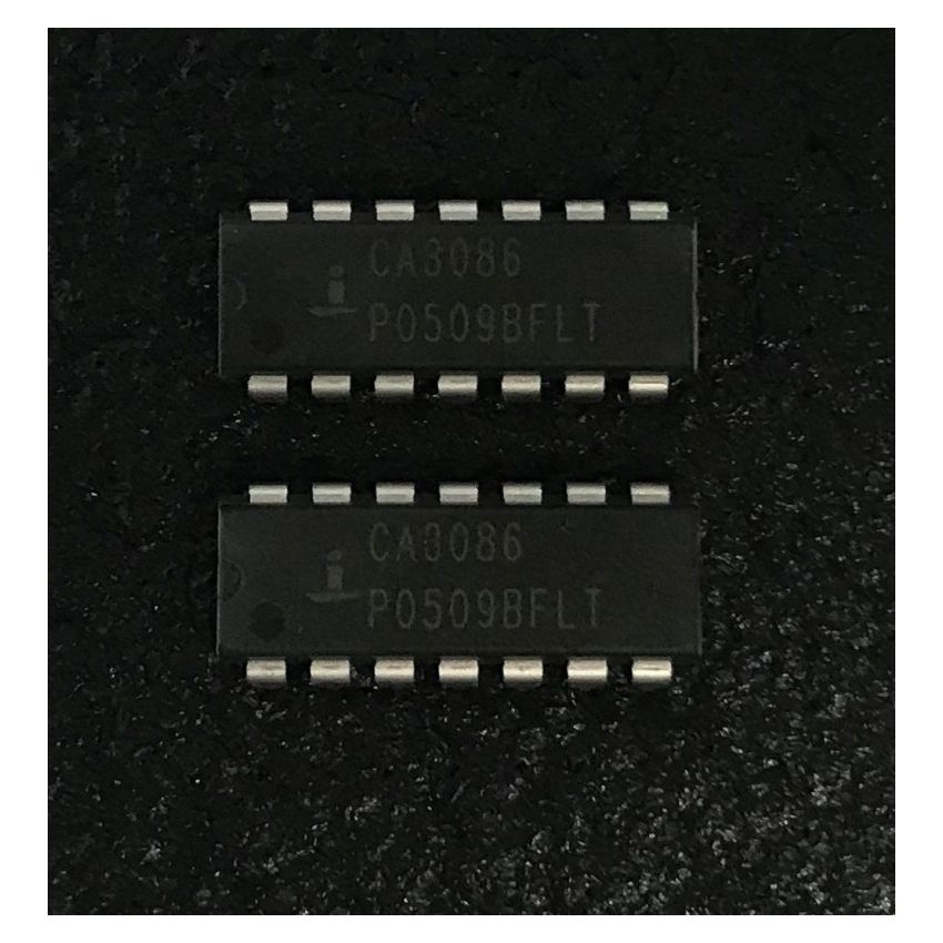 CA3086, General-Purpose NPN Transistor Array, 15V , 50mA