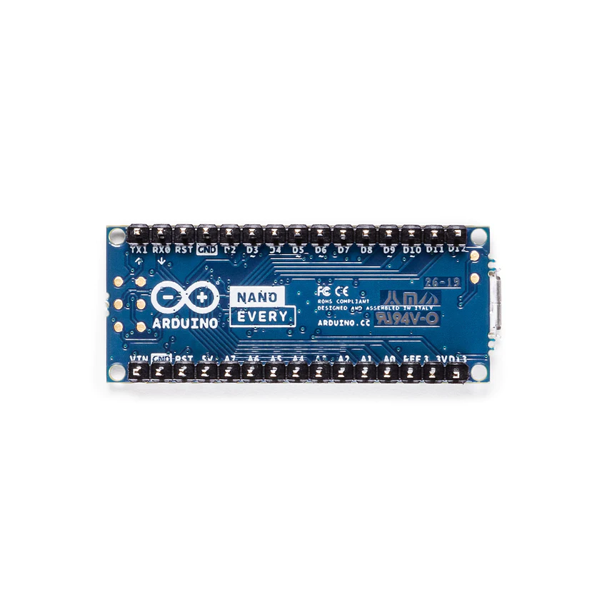 Arduino Nano Every With Headers Mounted