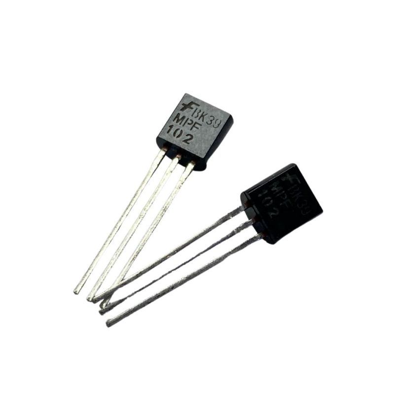 MPF102, TO-92 N-Channel JFET, 25V Vds, 350mW Pd